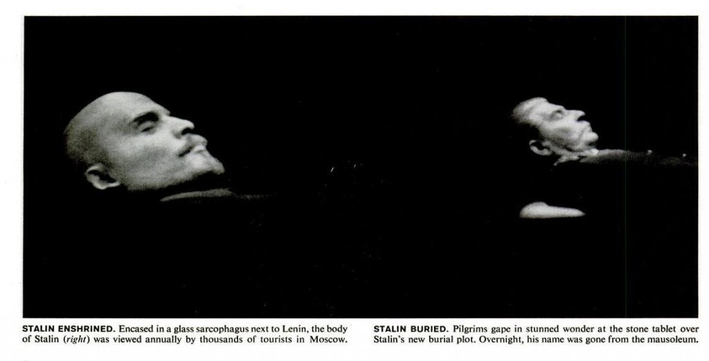 Behind The Iron Curtain: Stalin’s Corpse Moves Out Of The Tomb | Kansas ...